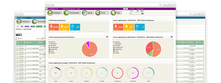 Event Catalyst - Logiciel de gestion d'événements professionnels en ligne
